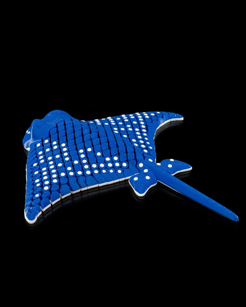 3D Printed - Articulated Stingray - Etsy