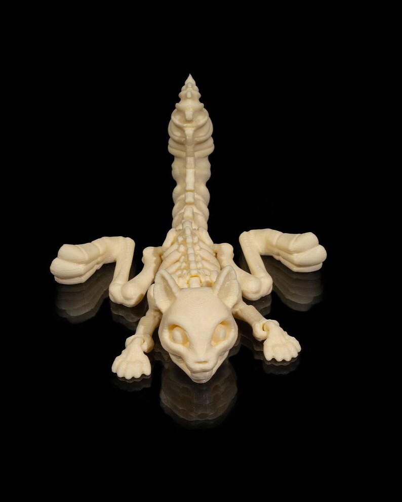 Scary Skeleton Squirrel 3d-printed - Etsy