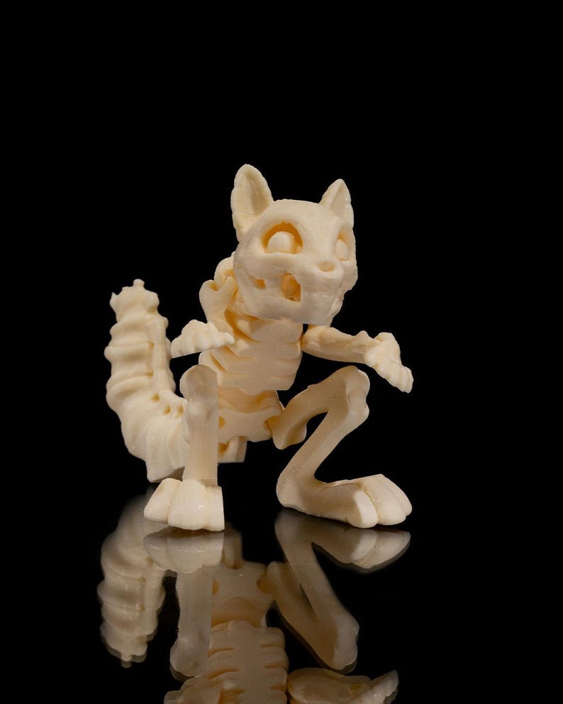 Scary Skeleton Squirrel 3d-printed - Etsy