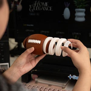 Football Impossible Fidget - 3D Printed - Etsy