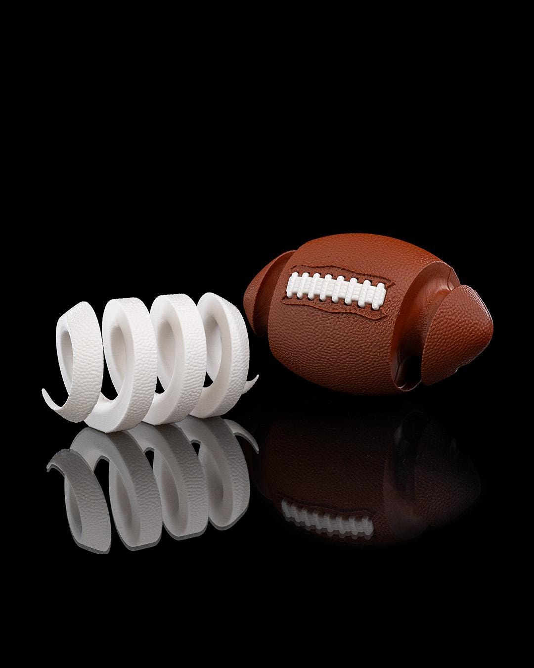Football Impossible Fidget - 3D Printed - Etsy