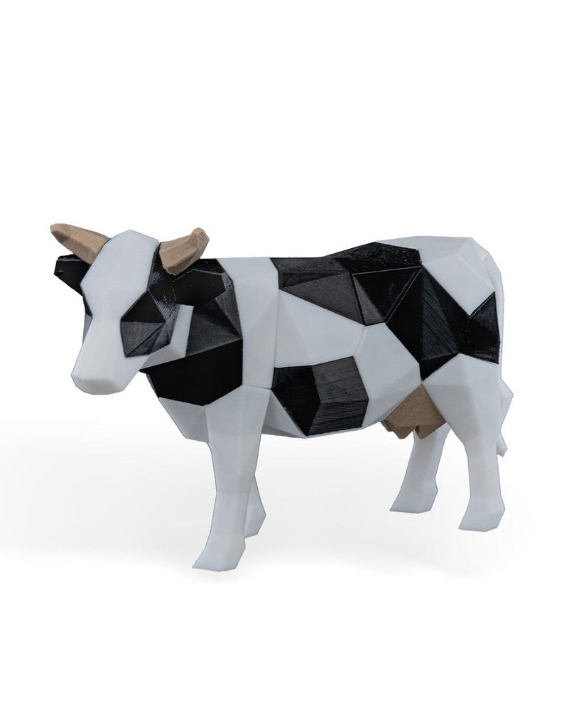 Cow - 3D Magnet Puzzle - Etsy