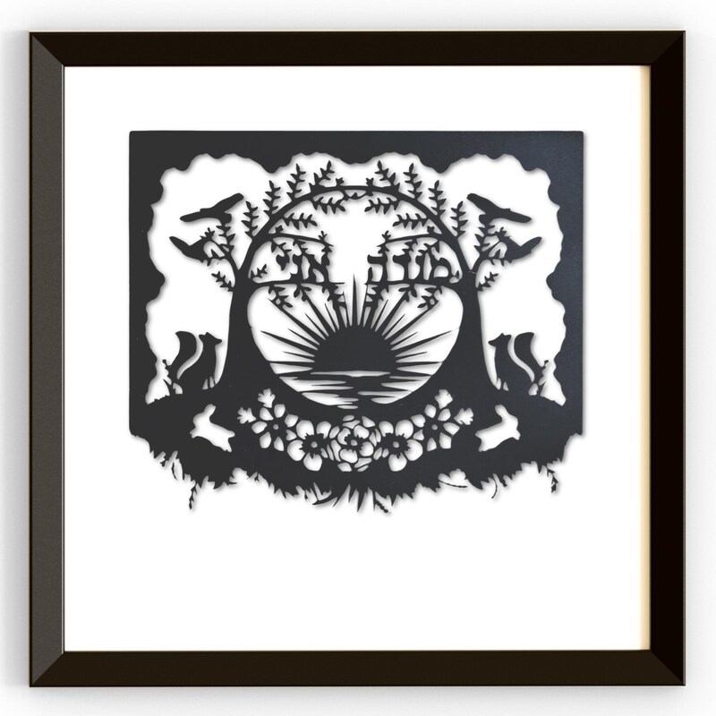 Scherenschnitte Tree - Etsy