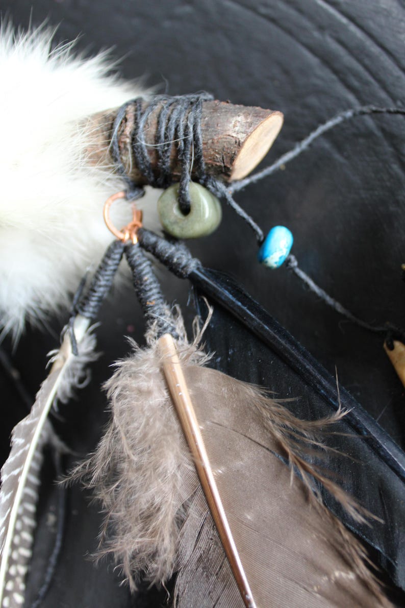 Handmade Feather Altar Talisman - Fur Luxe 2 - Etsy