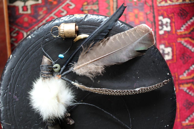 Handmade Feather Altar Talisman - Fur Luxe 2 - Etsy