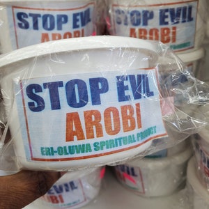 STOP EVIL SOAP (ose Arobi) - Etsy