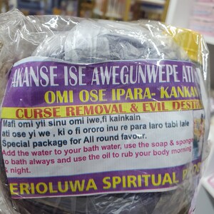 Curse Remover & Evil Destroyer Spiritual Soap Kit. - Etsy