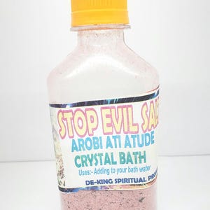STOP EVIL SALT (arobi Ati Atude) - Etsy