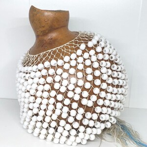 All White Nigeria Beaded Shekere/culture Africa Shekere. - Etsy