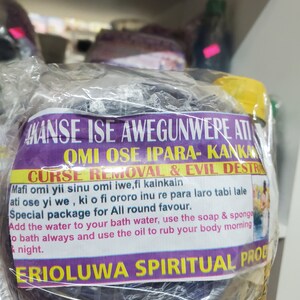 Curse Remover & Evil Destroyer Spiritual Soap Kit. - Etsy