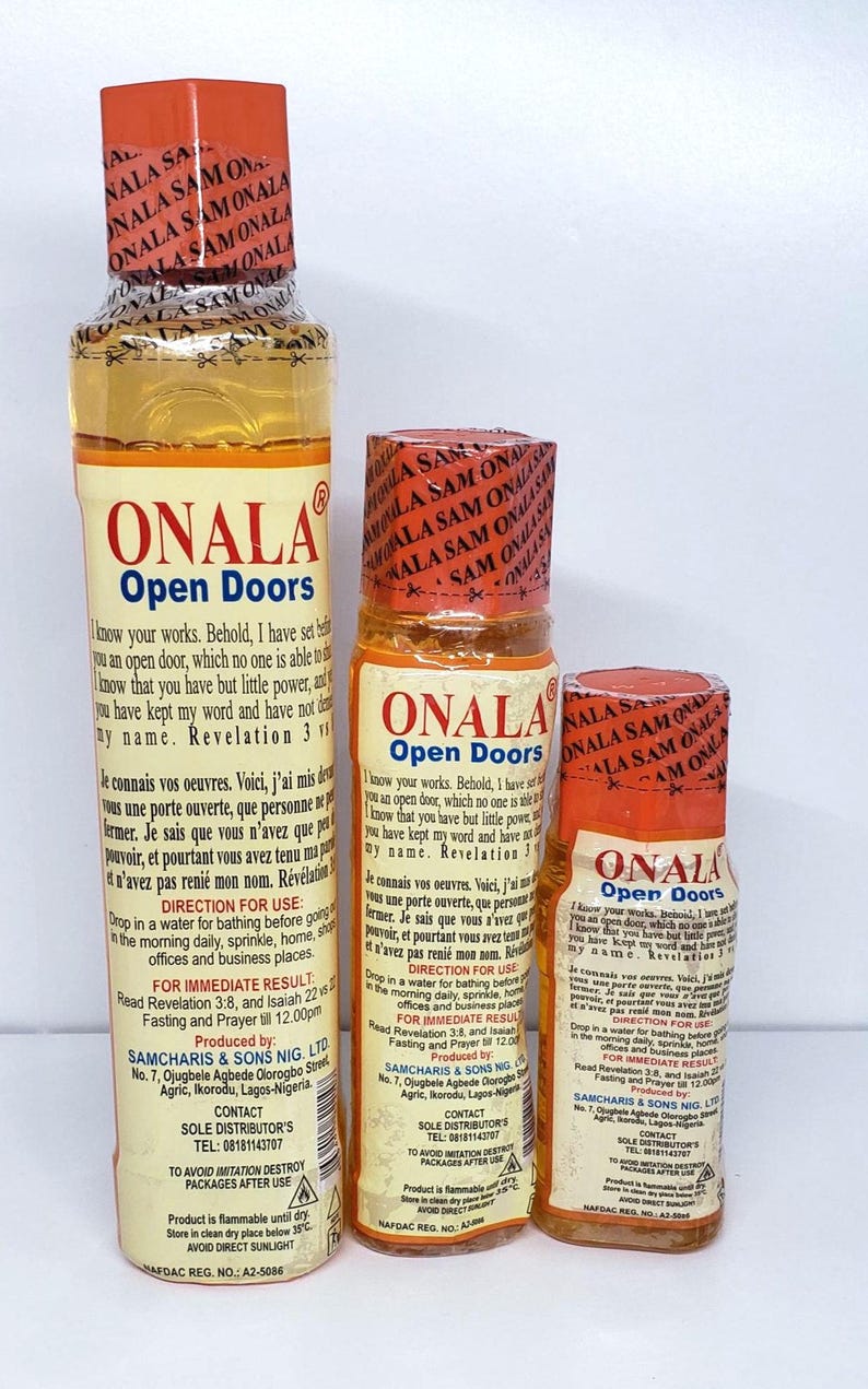 ONALA OPEN DOORS Spiritual Perfume. - Etsy