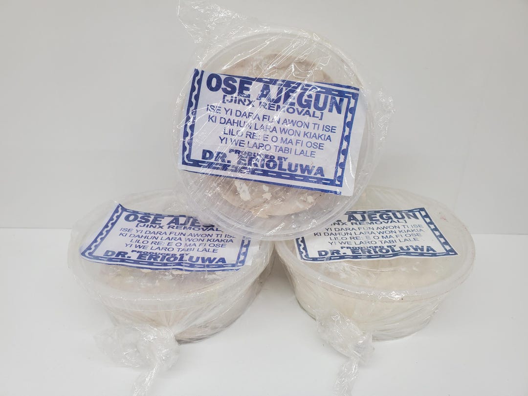 Jinx Remover Spiritual Soap, Ose Ajegun. - Etsy