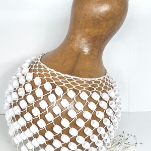 All White Nigeria Beaded Shekere/culture Africa Shekere. - Etsy