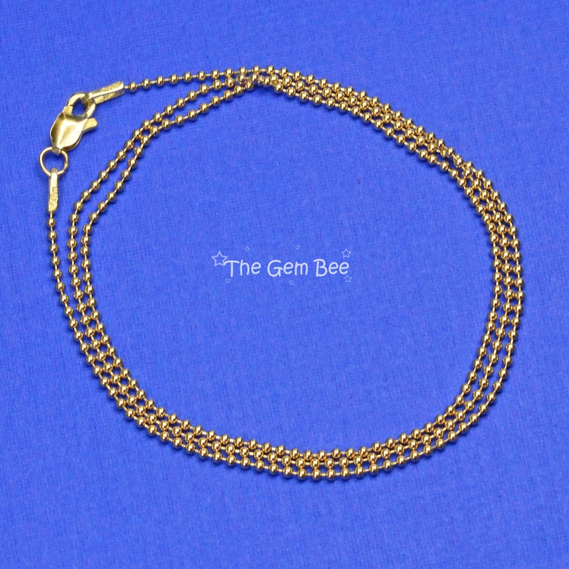 Yellow Ball Necklace - Etsy