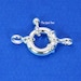Silver Spring Clasps 13mm Clasp Wheel Silver Plated Over - Etsy