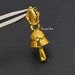Heavy 18k Solid Yellow Gold Fancy Bell Charm Pendant Finding - Etsy