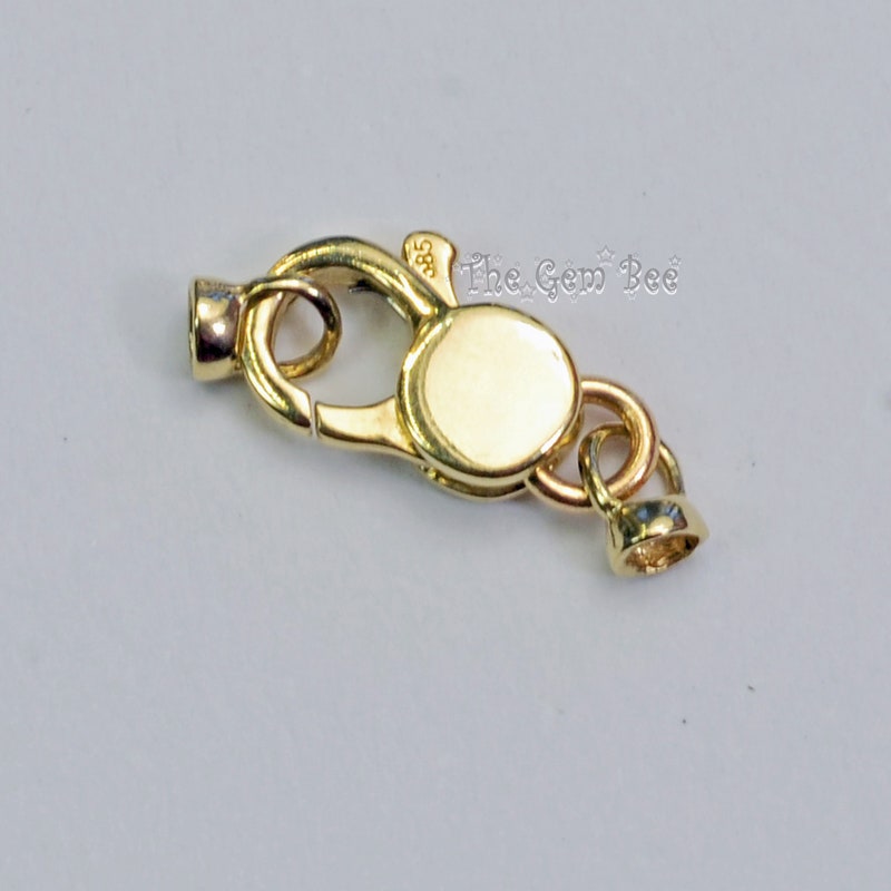 Solid Gold Clasp - Etsy