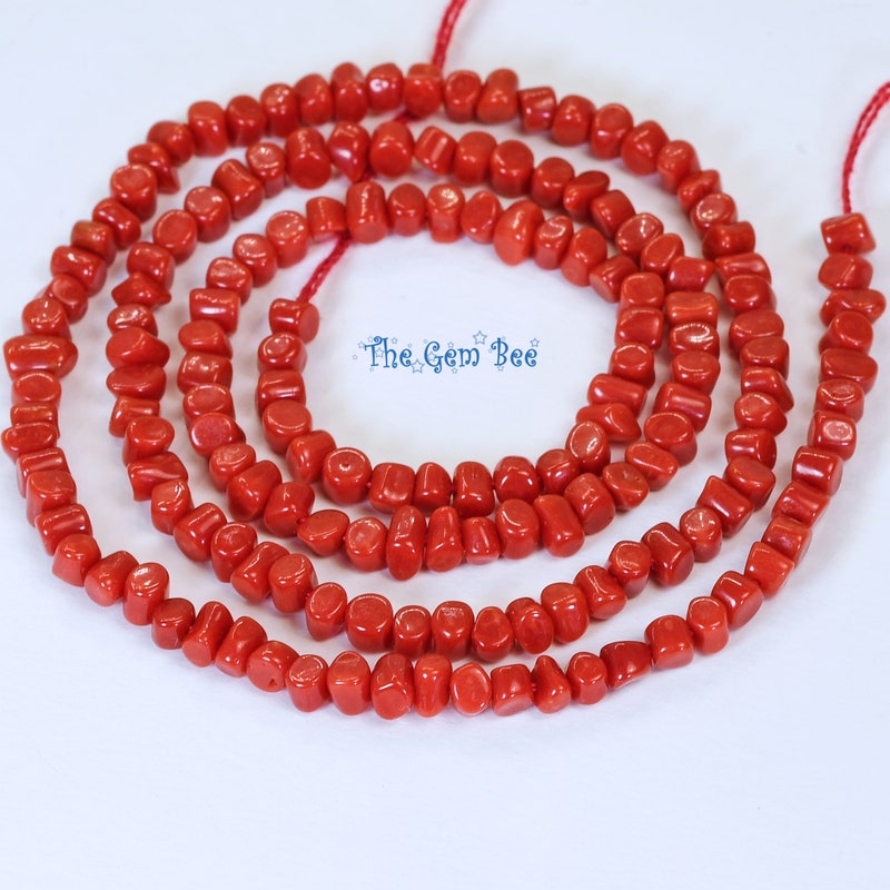 Coral Branch Bead Strand - Etsy