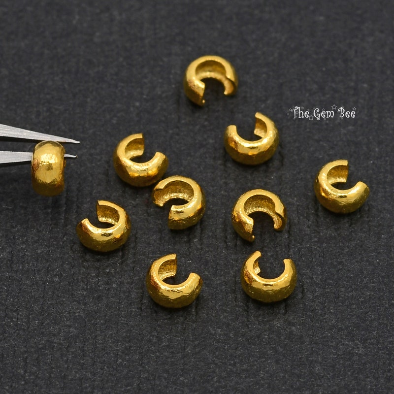 18k Gold Findings Beads - Etsy