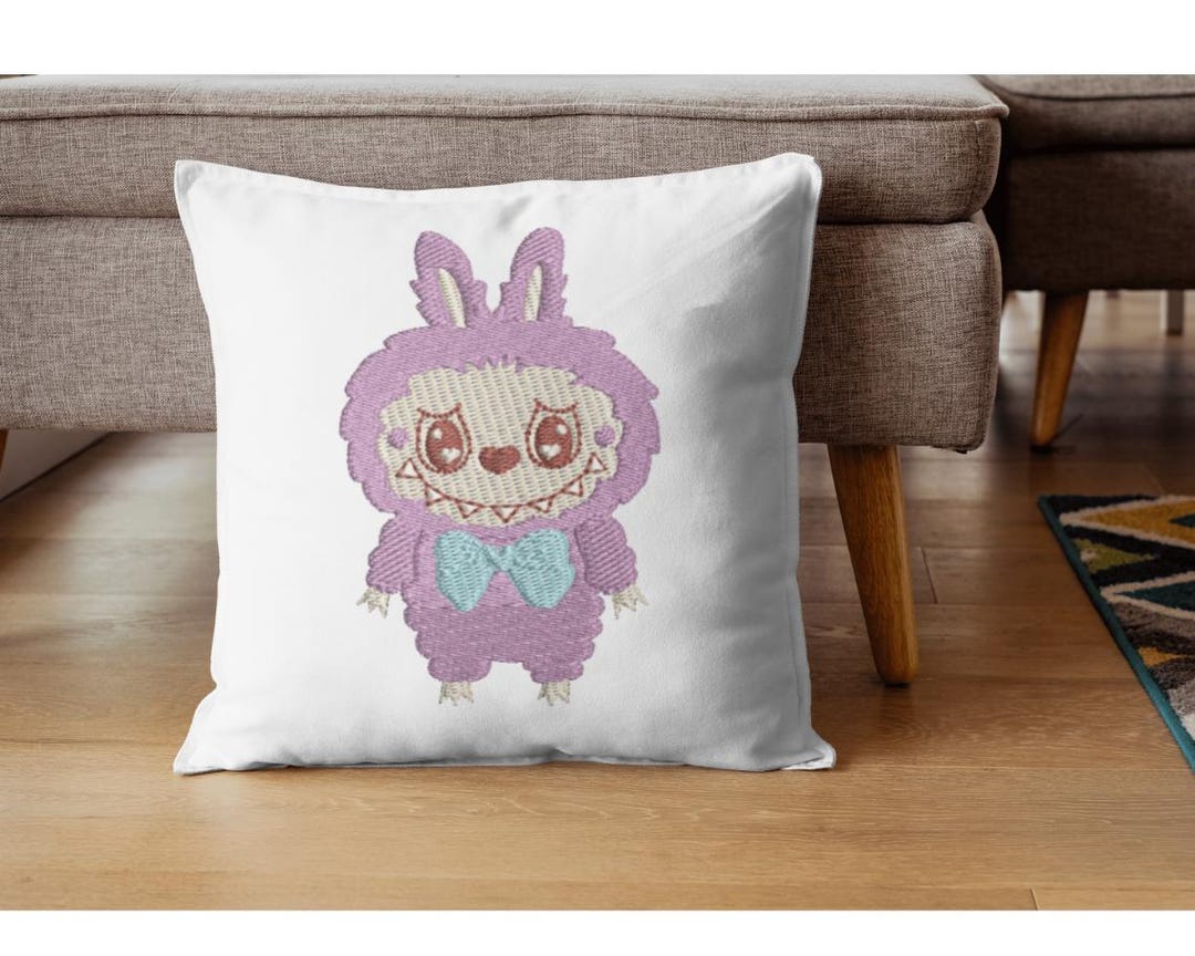 Bunny Monster Embroidery Design: Labobo (4x4 & 5x7) (digital Download ...