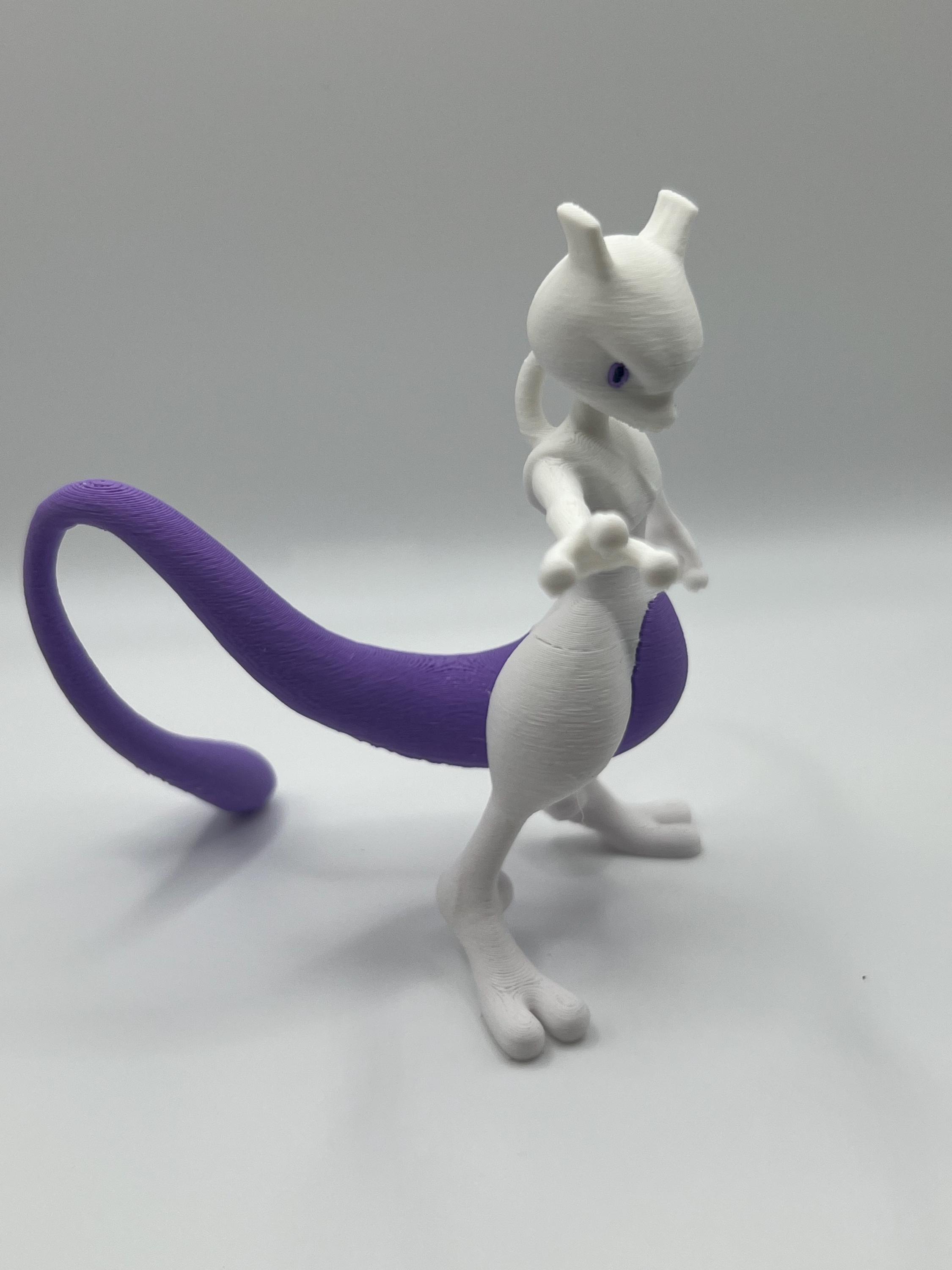 Mewtwo Pokemon 3D Figures - Etsy