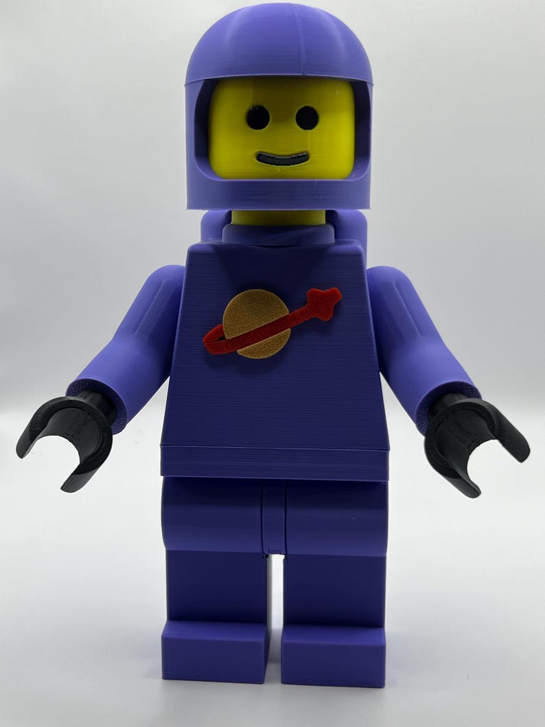 3D Printed Lego Brand Classic Spaceman Figure - Etsy