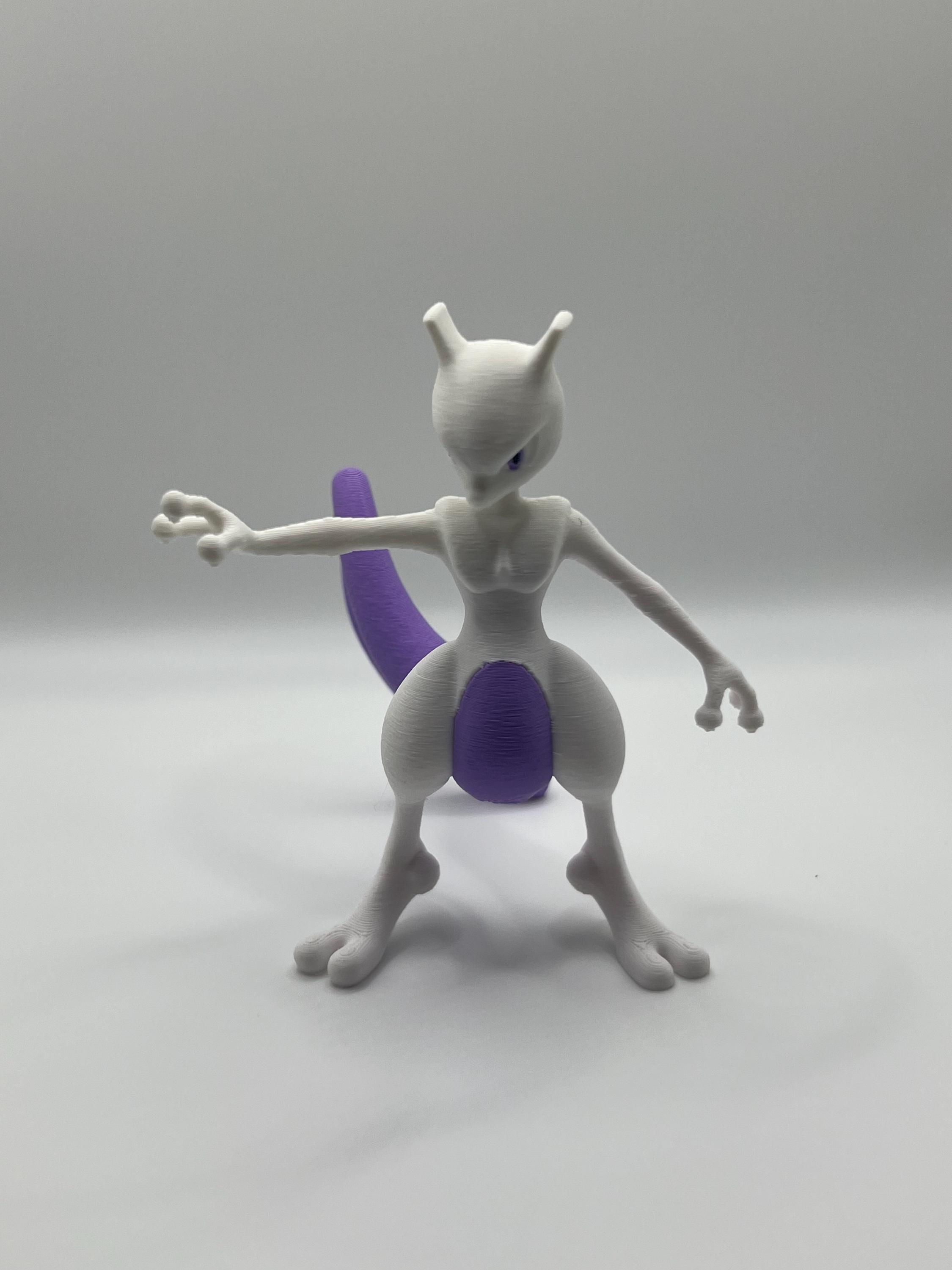 Mewtwo Pokemon 3D Figures - Etsy