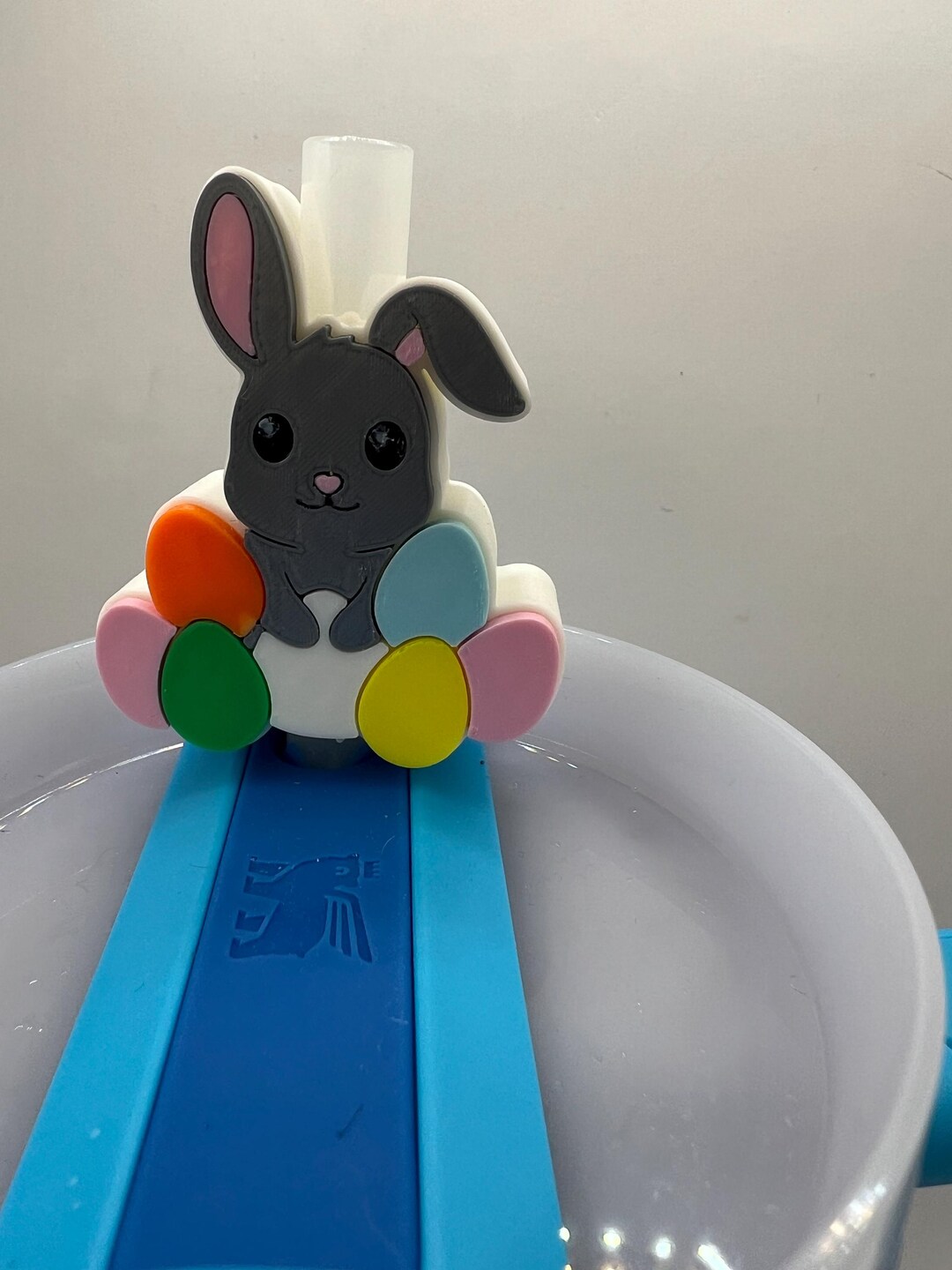 3D Printed Magical Blue Man Cartoon Tumbler Straw Topper Compatible ...