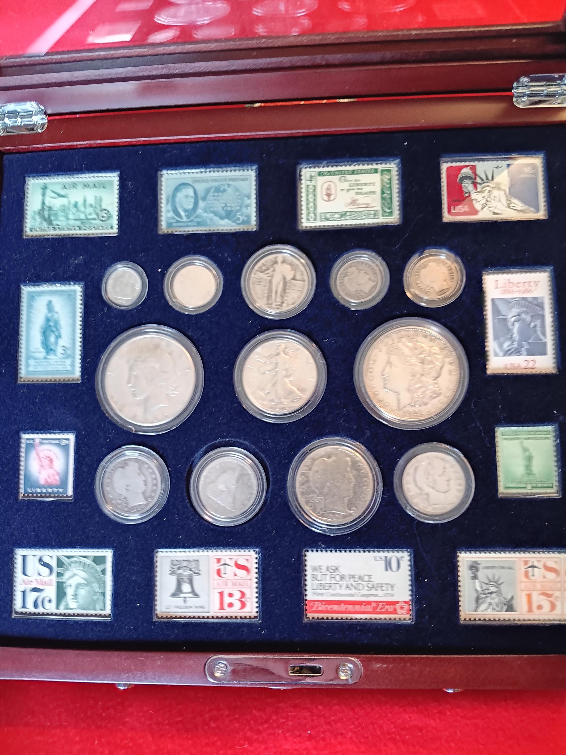 12 America's Classic Silver Liberty Coins With All Readable Dates ...