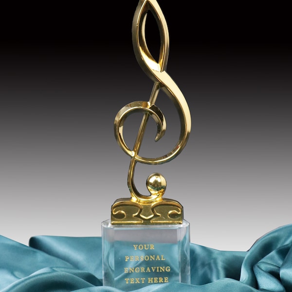 Music Trophy - Etsy