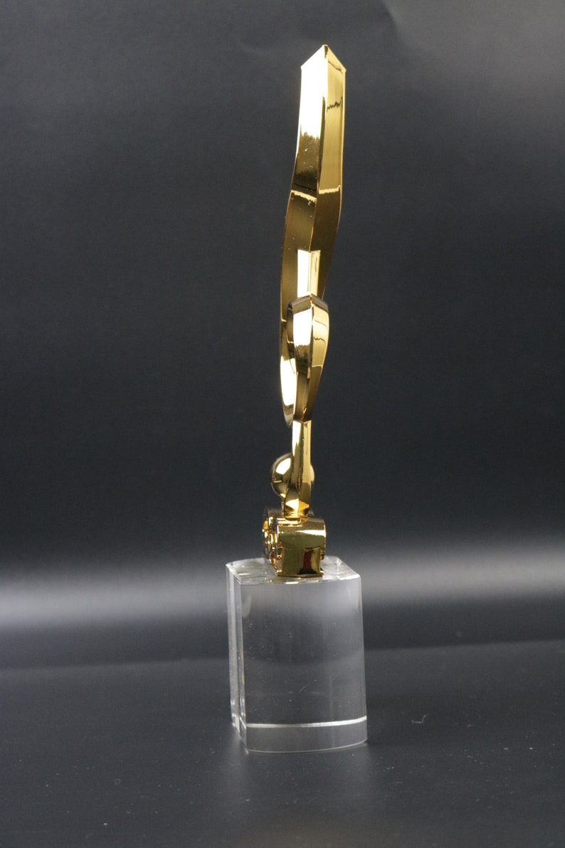 Music Trophy Karaoke Best Singer Award Funny Trophy Music Notes Singing ...