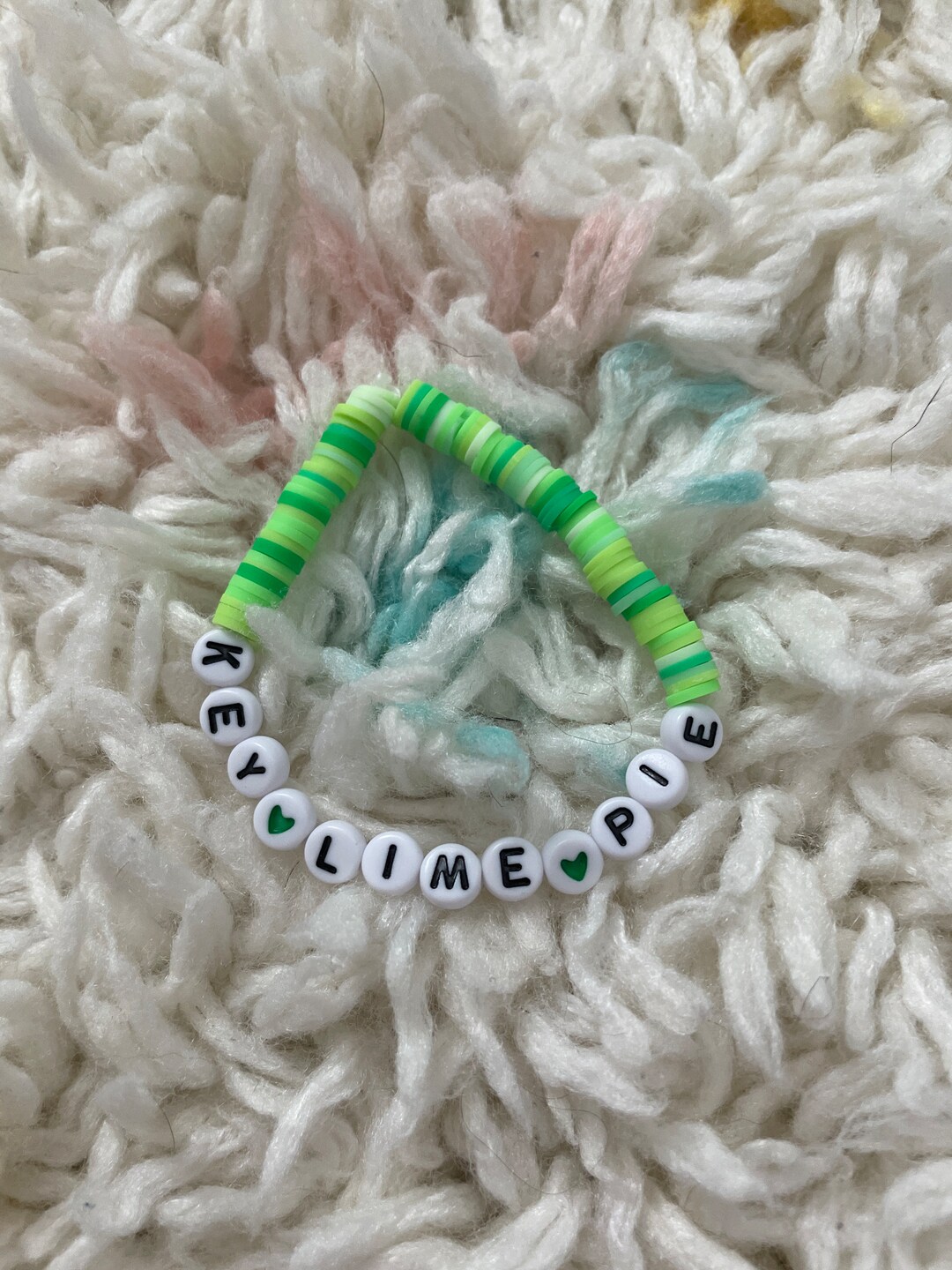 Key Lime Pie Bracelet - Etsy