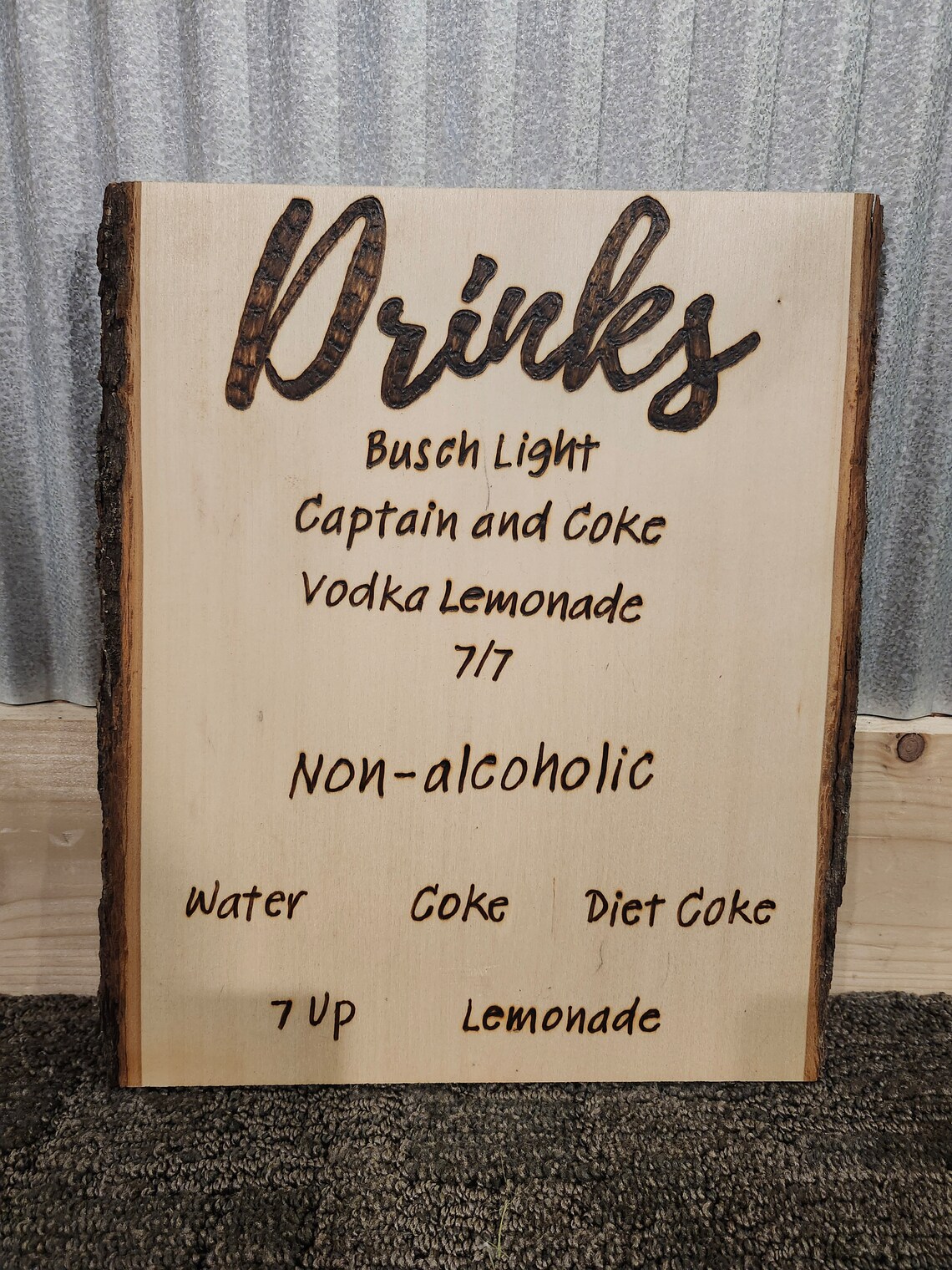 Custom Wedding Signs! Wedding Drinks Sing, Wedding Bar Sign - Etsy