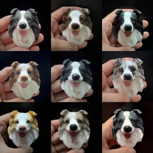 Special Gift for Her/him, Pet Memorial Gift, Custom Pet Portrait Aroma ...