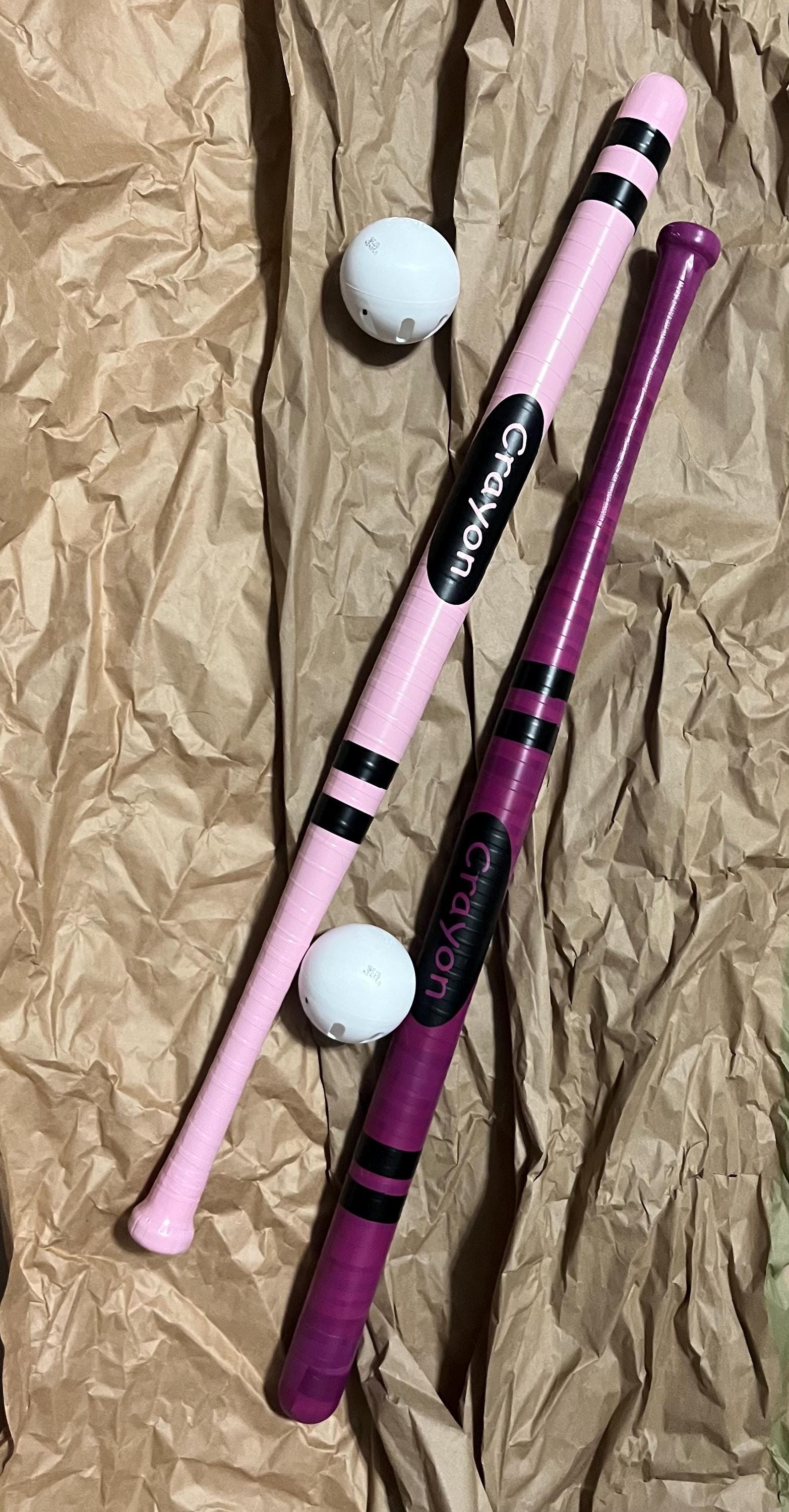 Taped Crayon Bat - Etsy