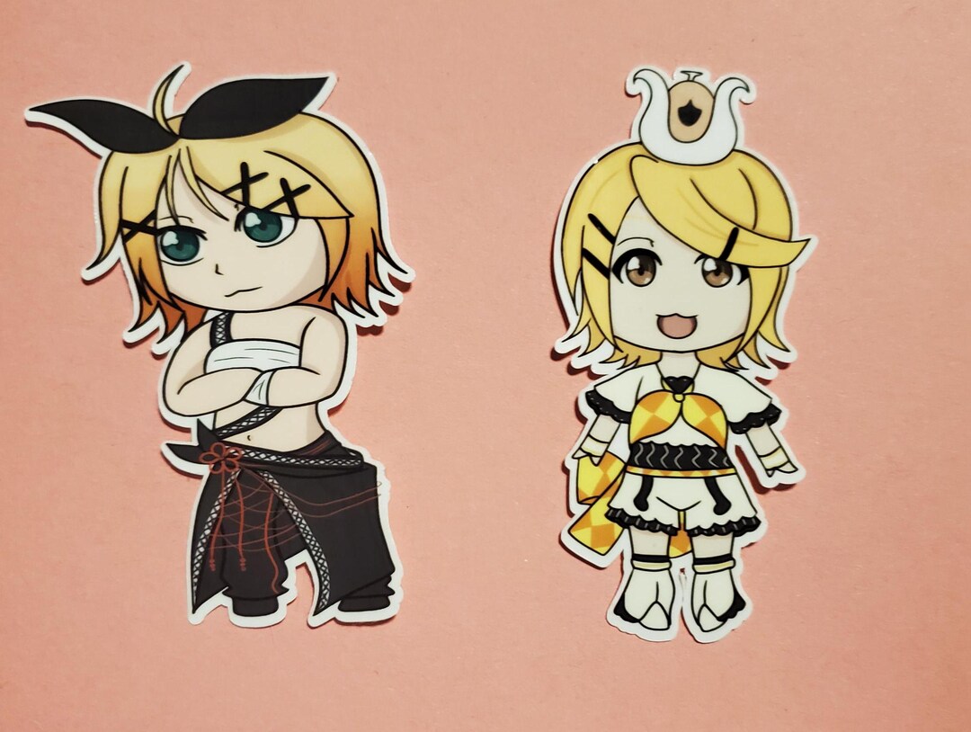 Rin Kagamine Vocaloid Stickers - Etsy