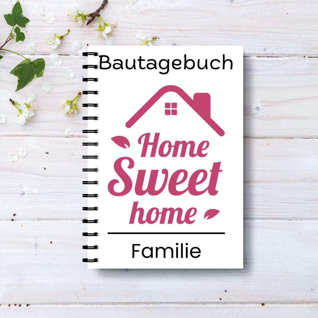 Construction Diary Adventure House Building on 160 Pages, Lined, Blank ...