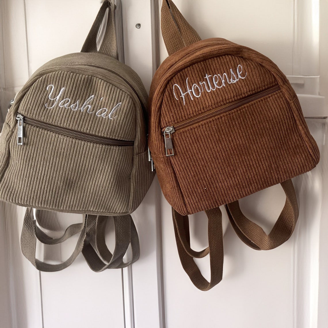 Custom Backpack for Toddler, Personalized Kids Mini Backpack: Hand ...