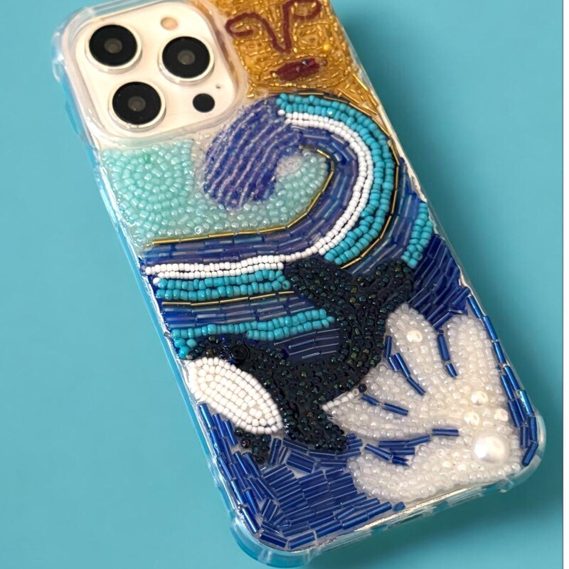 Embroidered Phone Real - Etsy