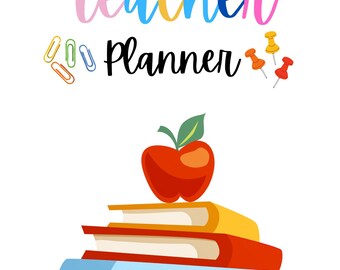 Teacher Weekly Planner - Etsy