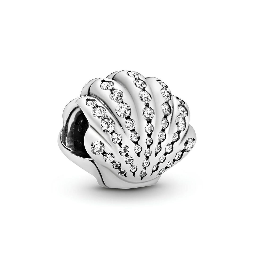 Pandora Disney the Little Mermaid Ariel's Seashell Charm, 925 Sterling ...
