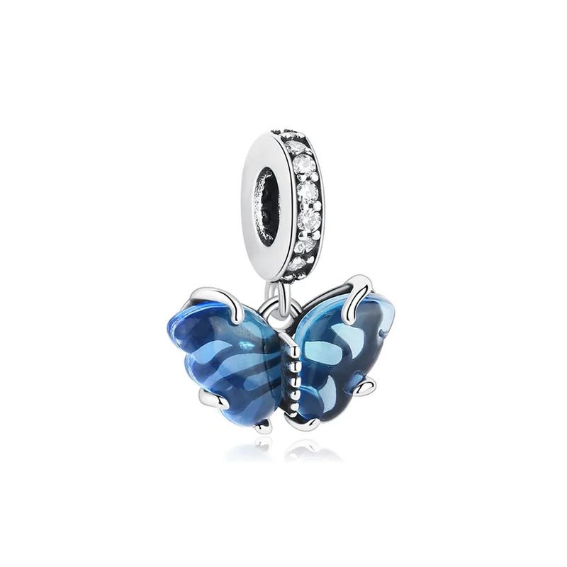 Pandora Blue Charms - Etsy