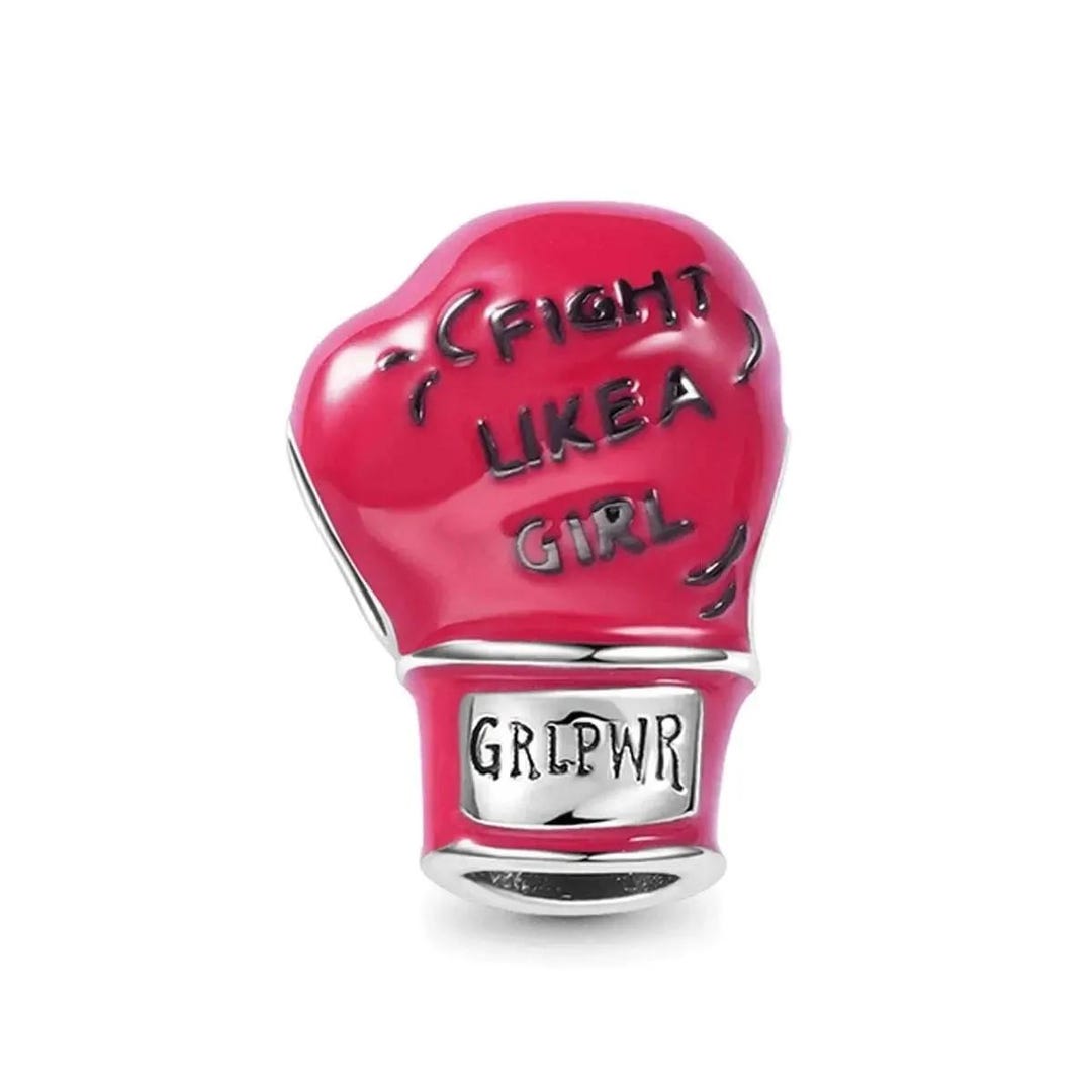 Pandora Boxing Glove Charm, 925 Sterling Silver Charm for Women, Fight ...