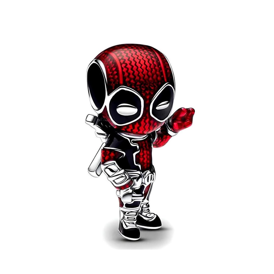 Pandora Marvel Deadpool Charm, 925 Sterling Silver Charm for Bracelet ...