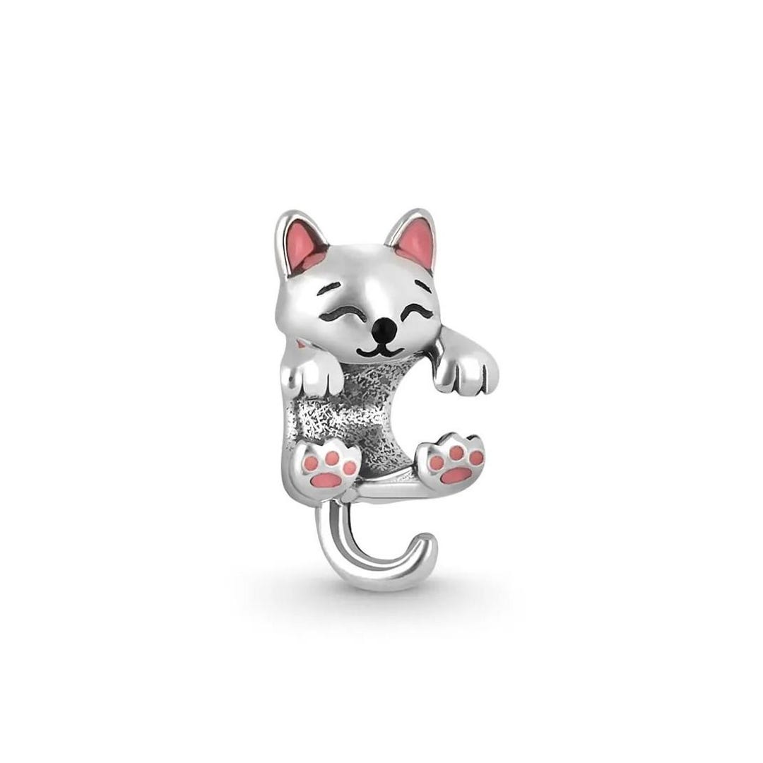 Cat Bracelet Charm for Pandora, 925 Sterling Silver Charm for Women ...