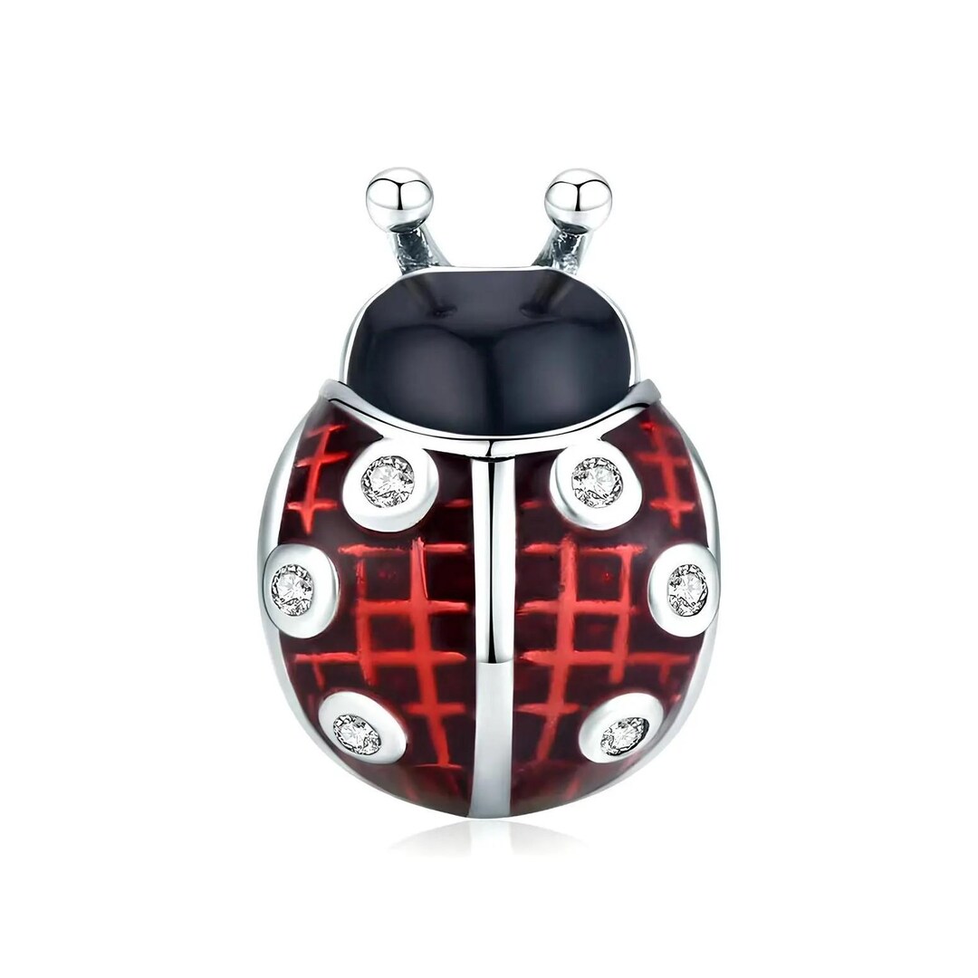 Pandora Ladybird Charm, 925 Sterling Silver Charm for Bracelet, Animal ...