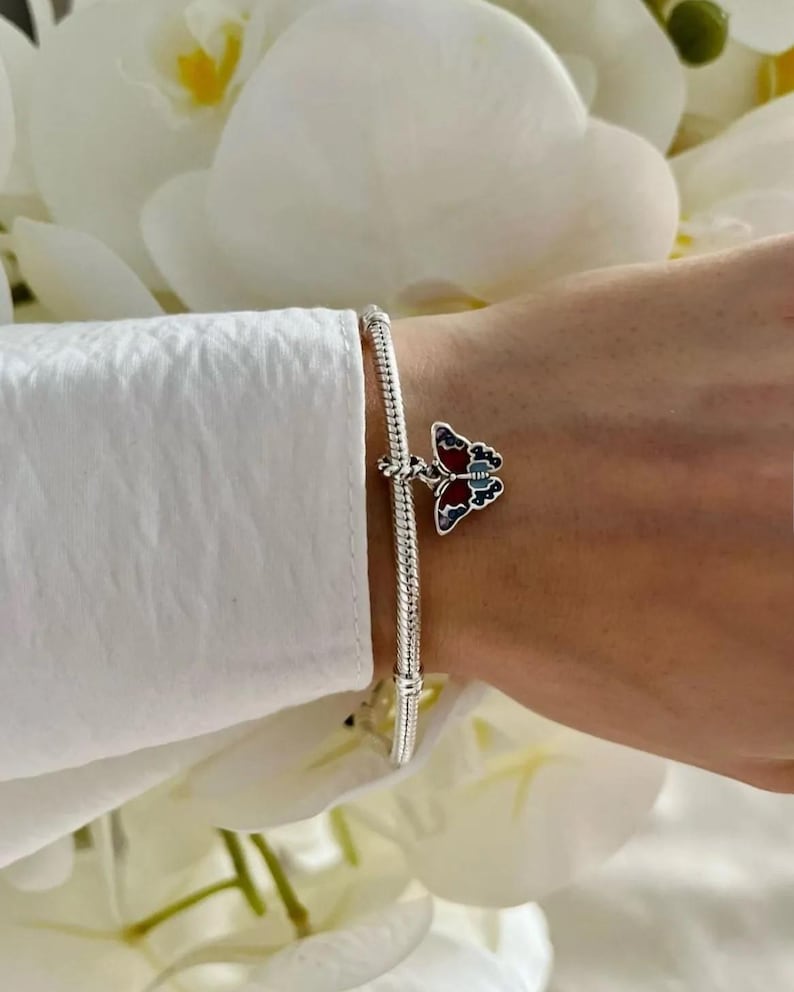 Pandora Butterfly Charm, 925 Sterling Silver Bracelet Charm for Women ...
