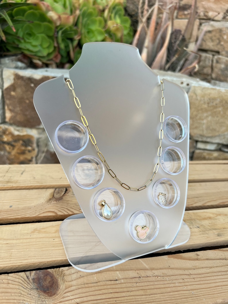 Charm Bar Display, Acrylic Jewelry Display, Charm Display, Acrylic ...