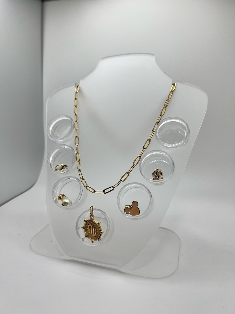 Charm Bar Display, Acrylic Jewelry Display, Charm Display, Acrylic ...