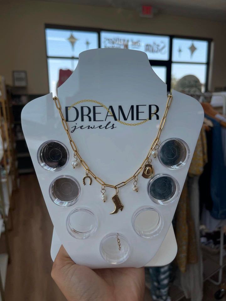 Charm Bar Display, Acrylic Jewelry Display, Charm Display, Acrylic ...